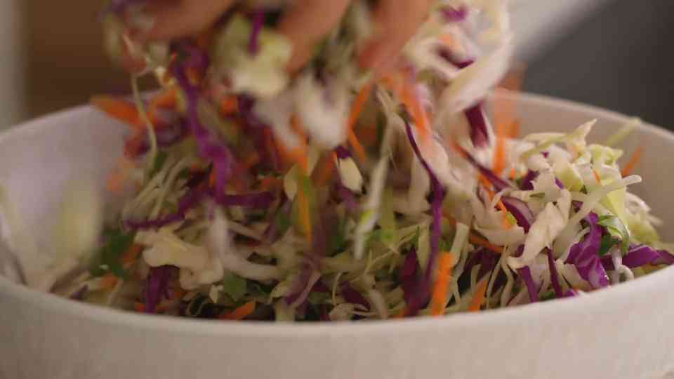 Easy Vietnamese chicken rice & salad recipe