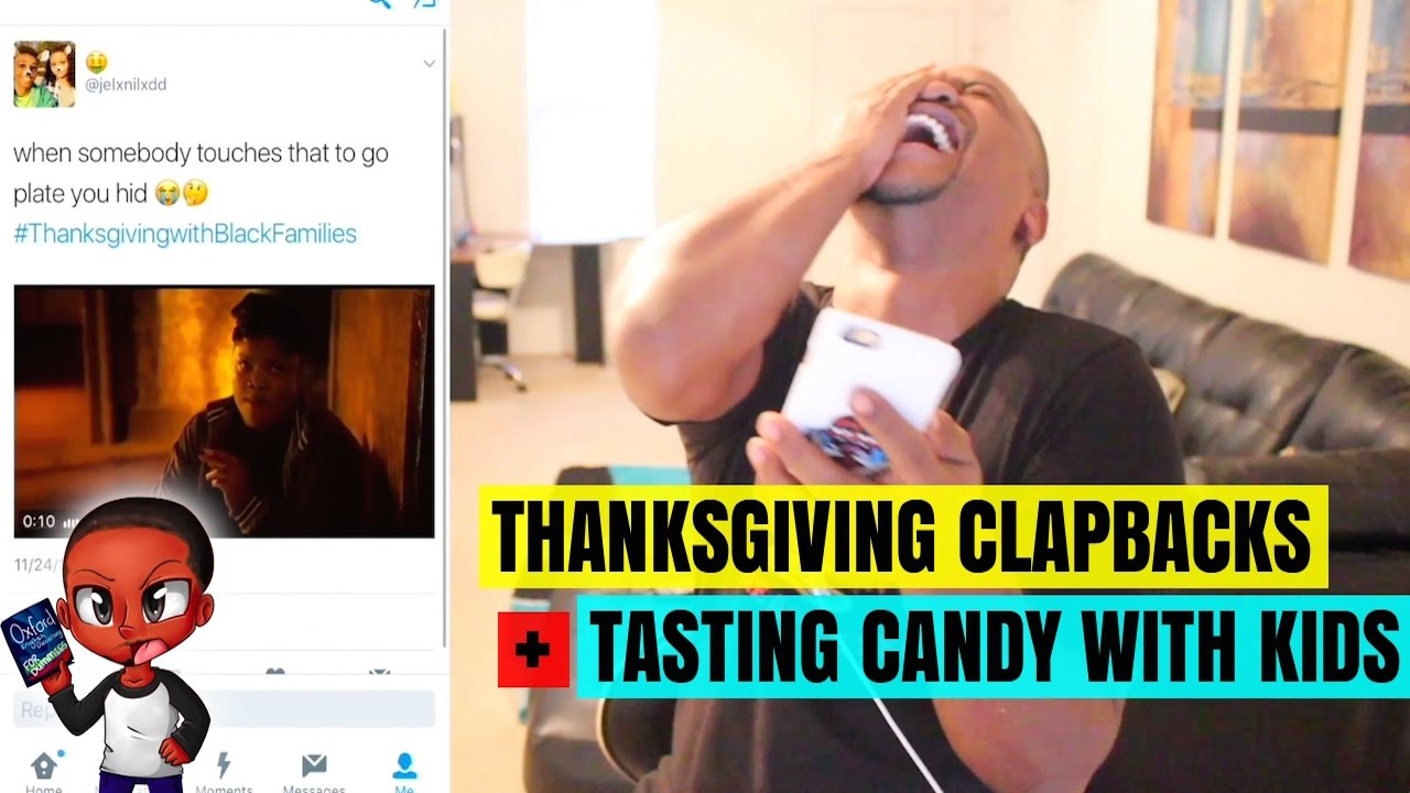 Tasting Italian candy with kids! + Thanksgiving clapbacks