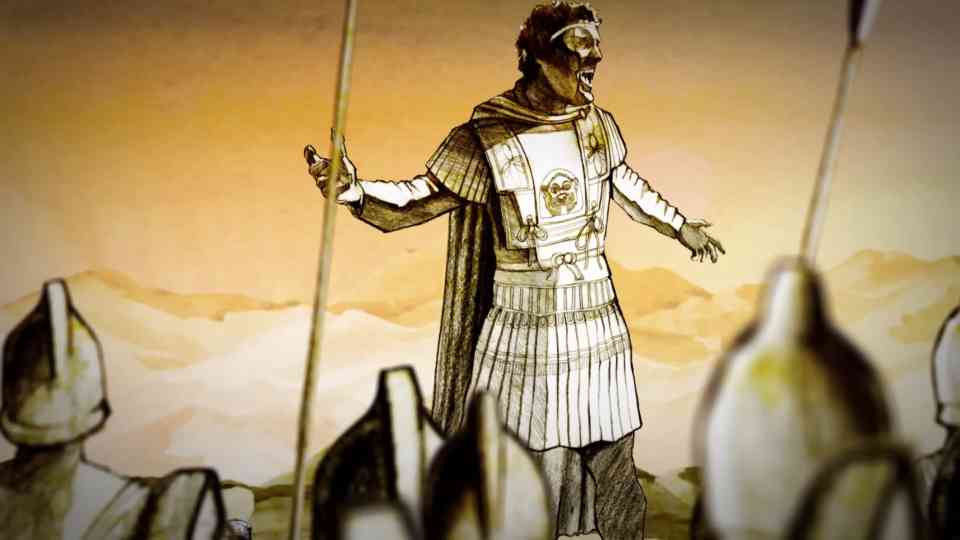 Hear Alexander the Great's legendary speech in ancient Greek!