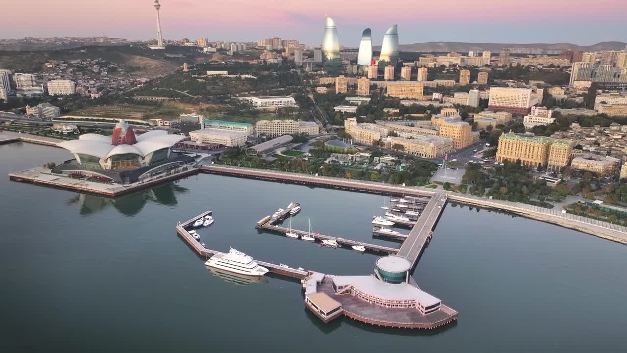Caspian Sea's beauty revealed in stunning drone footage