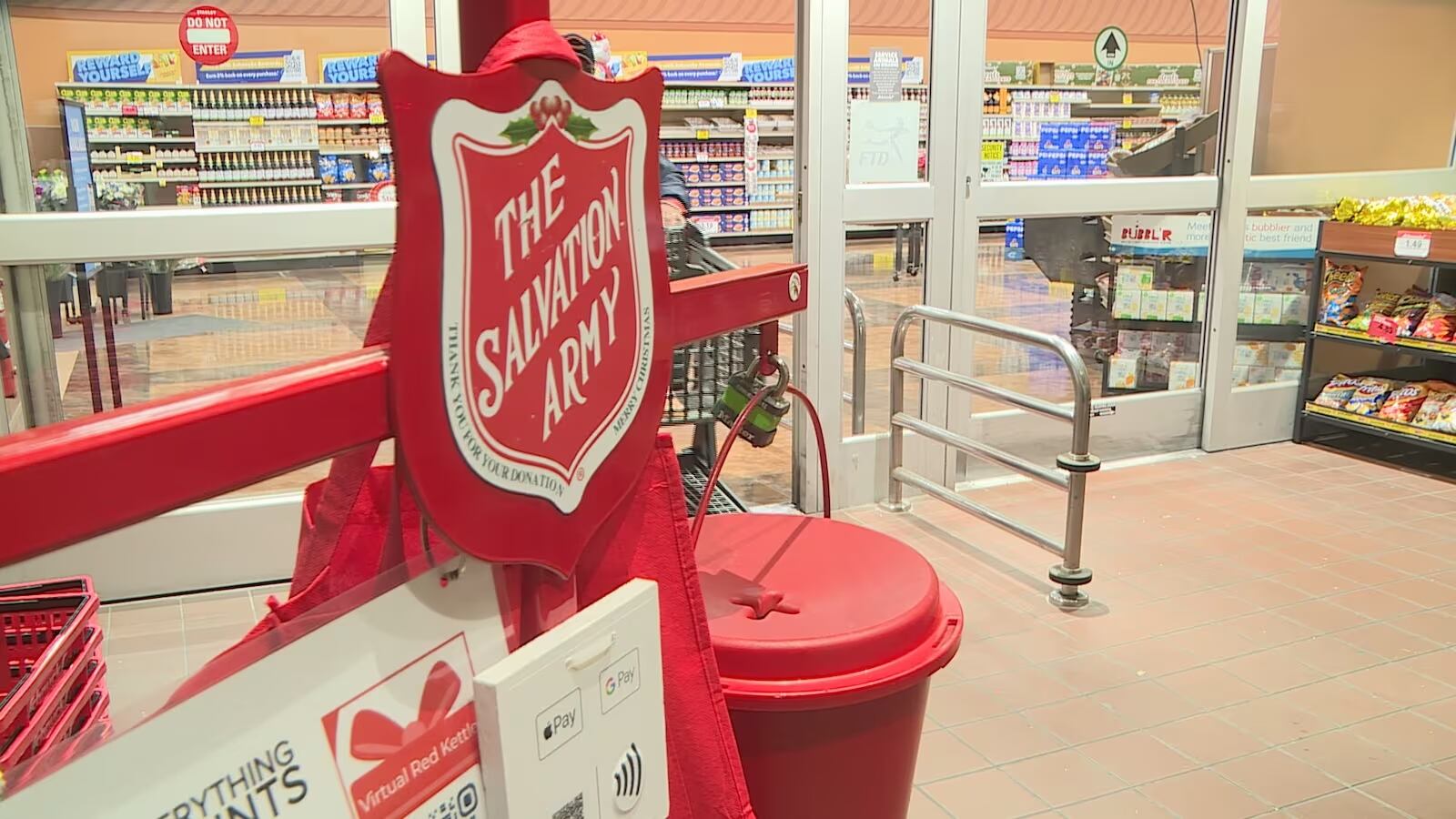 Bells will ring at The Salvation Army’s red kettles until Dec. 24