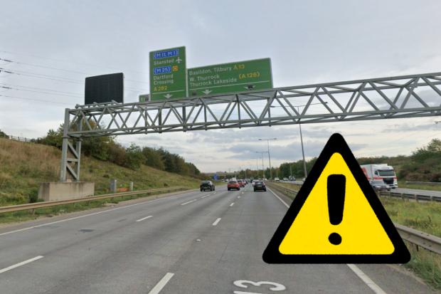 lanes-blocked-on-a13-in-south-essex-as-crash-causes-disruption-around-m25
