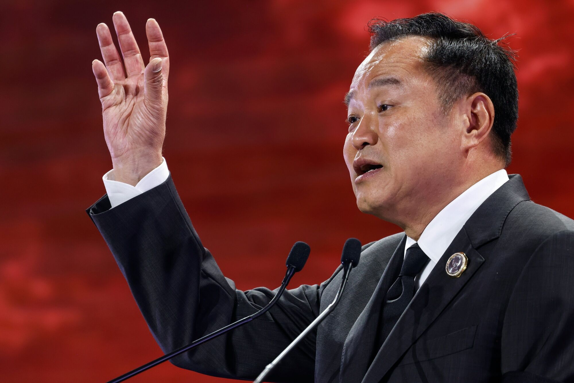 Thai premier seizes chance for early vote as wartime leader