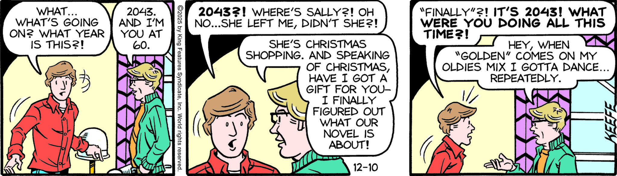 Sally Forth by Francesco Marciuliano; drawn by Jim Keefe