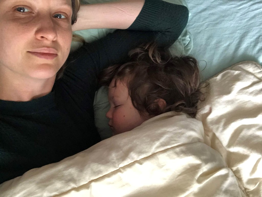 I kept waking up in sheer panic—it had nothing to do with nightmares