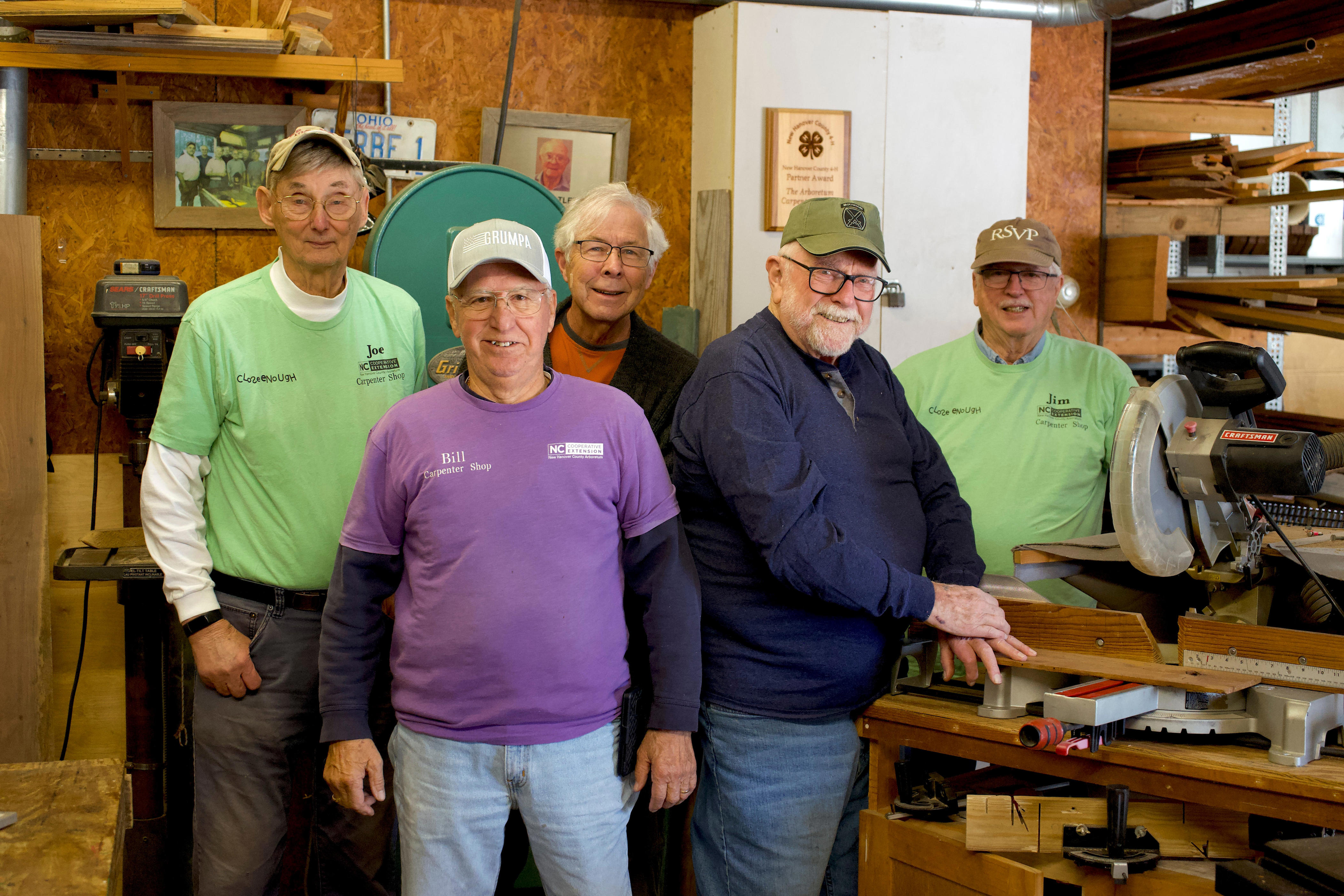 Volunteers give 40 years of craftsmanship to New Hanover County