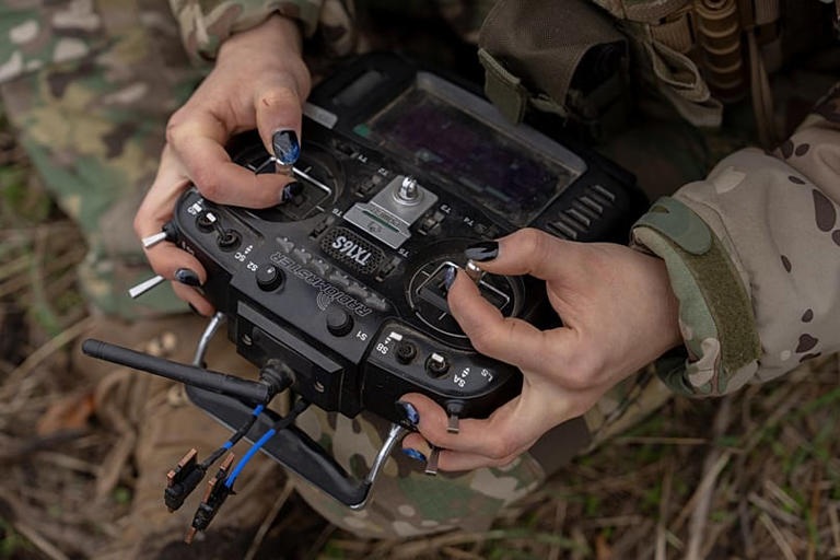 Ukraine's kamikaze drones hit the front line as manpower shortage bites