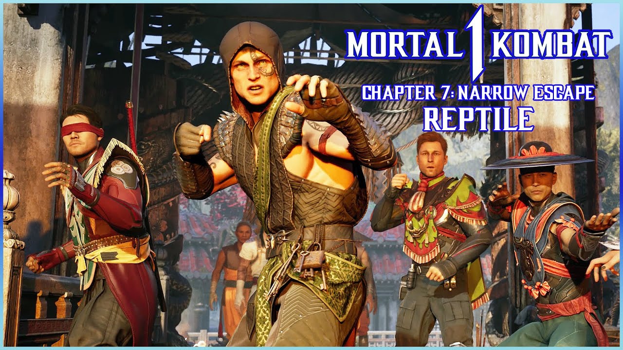 Mortal Kombat 1 - Chapter 7: Narrow escape (Reptile)
