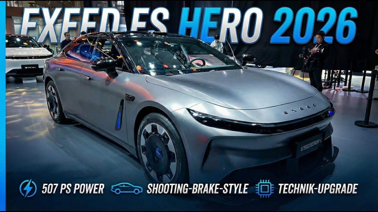 Exeed ES HERO 2026: Alle Highlights & erste Details im Überblick