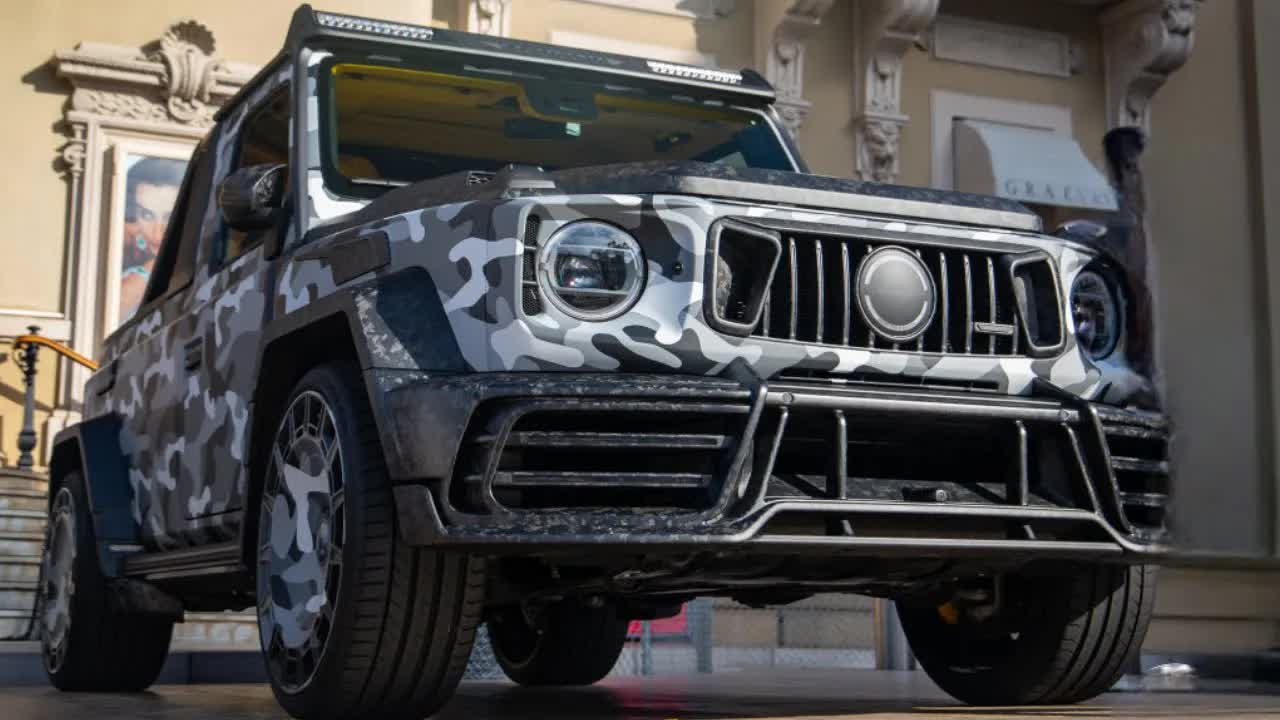 2025 Mansory Gronos pickup Evo S | Mercedes-AMG G63 als irrer Tarn-Pickup