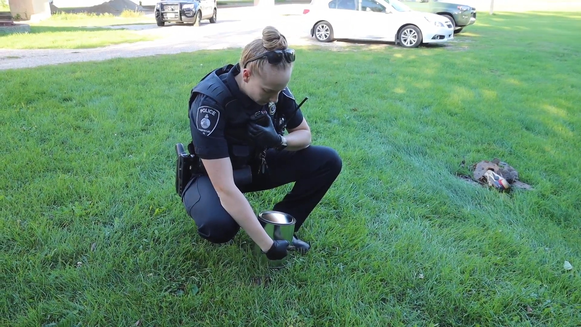 Call the police - what we found while magnet fishing