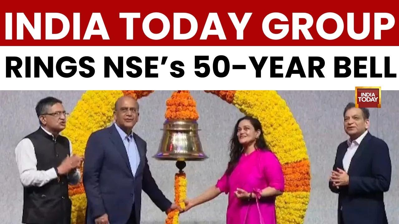 India Today Group marks 50th anniversary with historic bell ringing ...