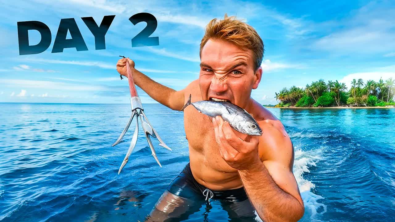 Living off the land: 2 days of raw survival alone