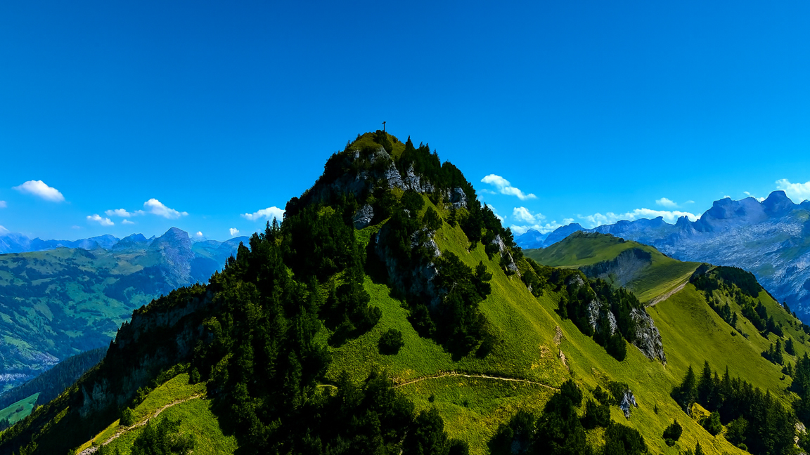 The hidden path to the peak