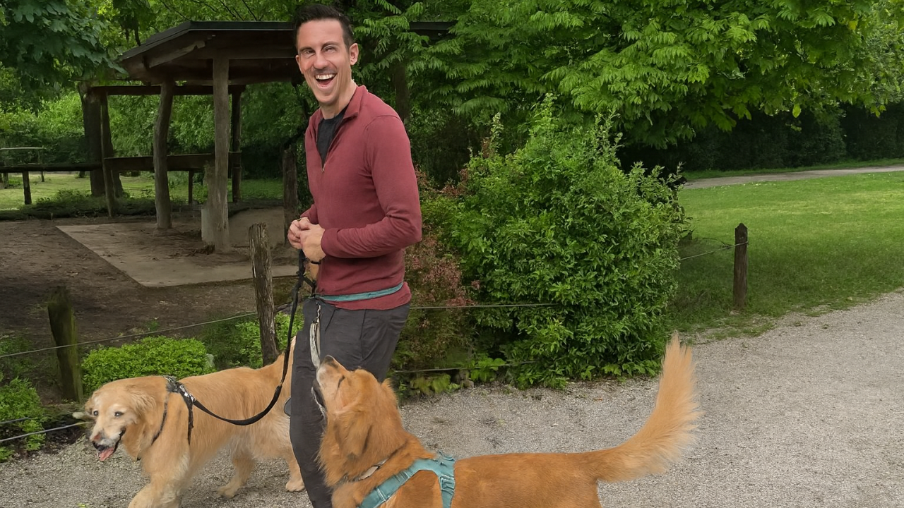 My dogs visit a pet-friendly zoo!