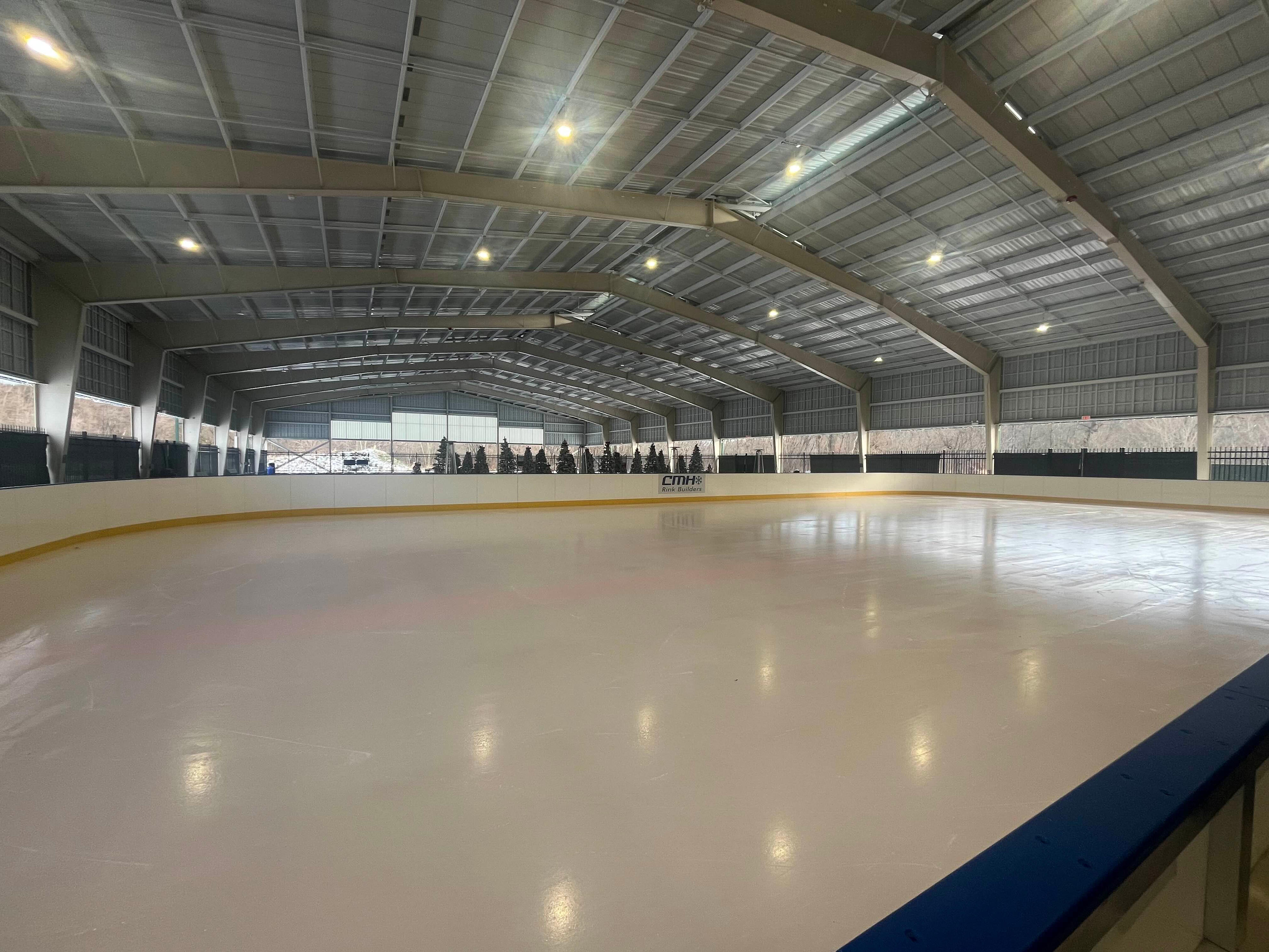 New ice skating rink open at Grippen Park. When you can skate for free