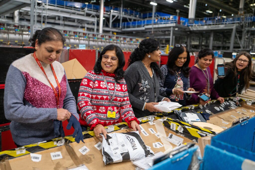 Royal Mail hub the size of six football pitches processed 9m parcels ...