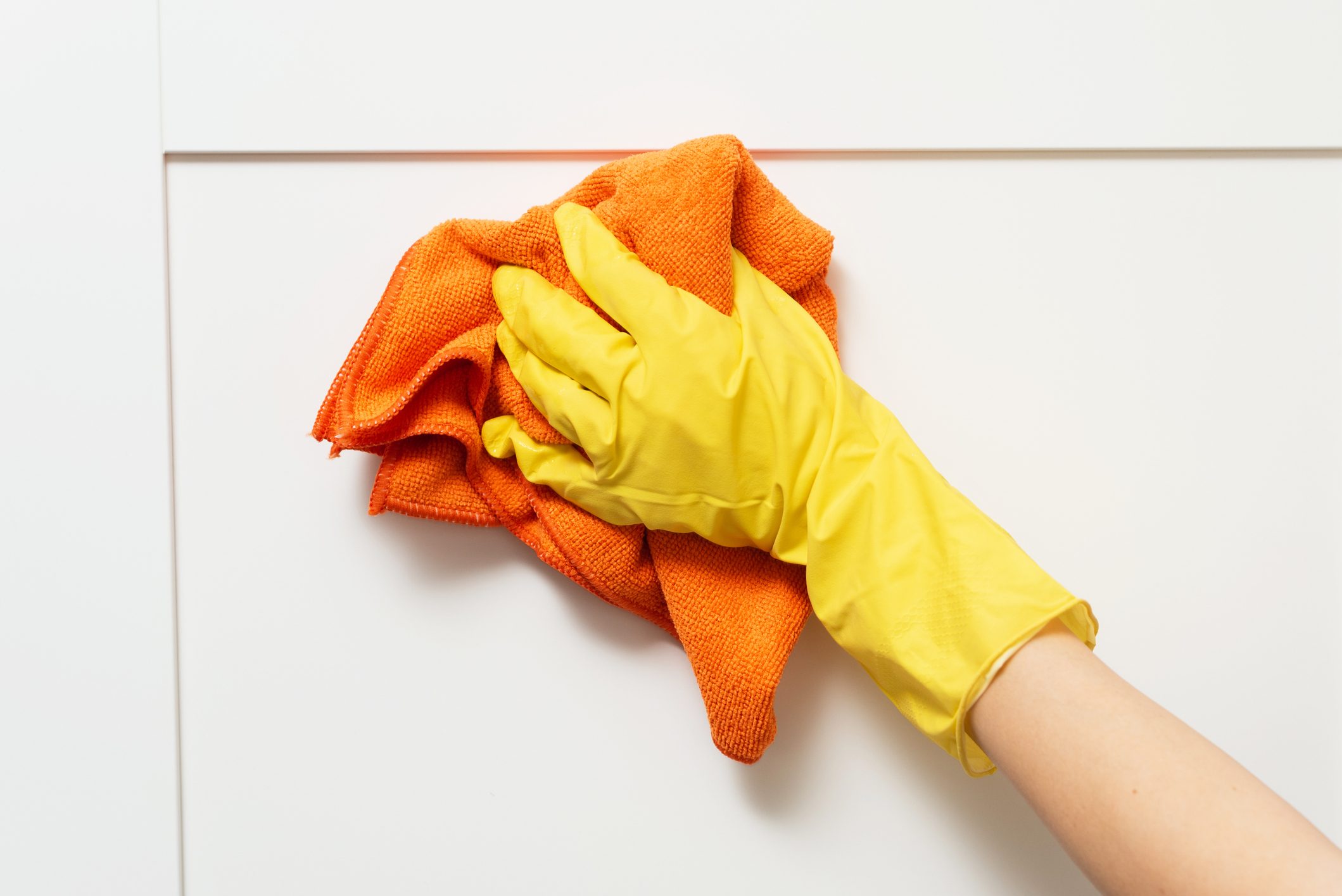 How to keep your white kitchen cabinets clean & crisp