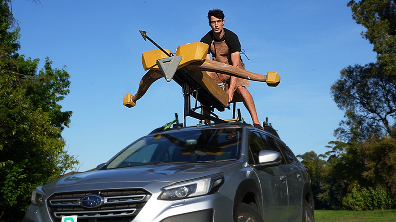 Turning my car into a medieval war machine!