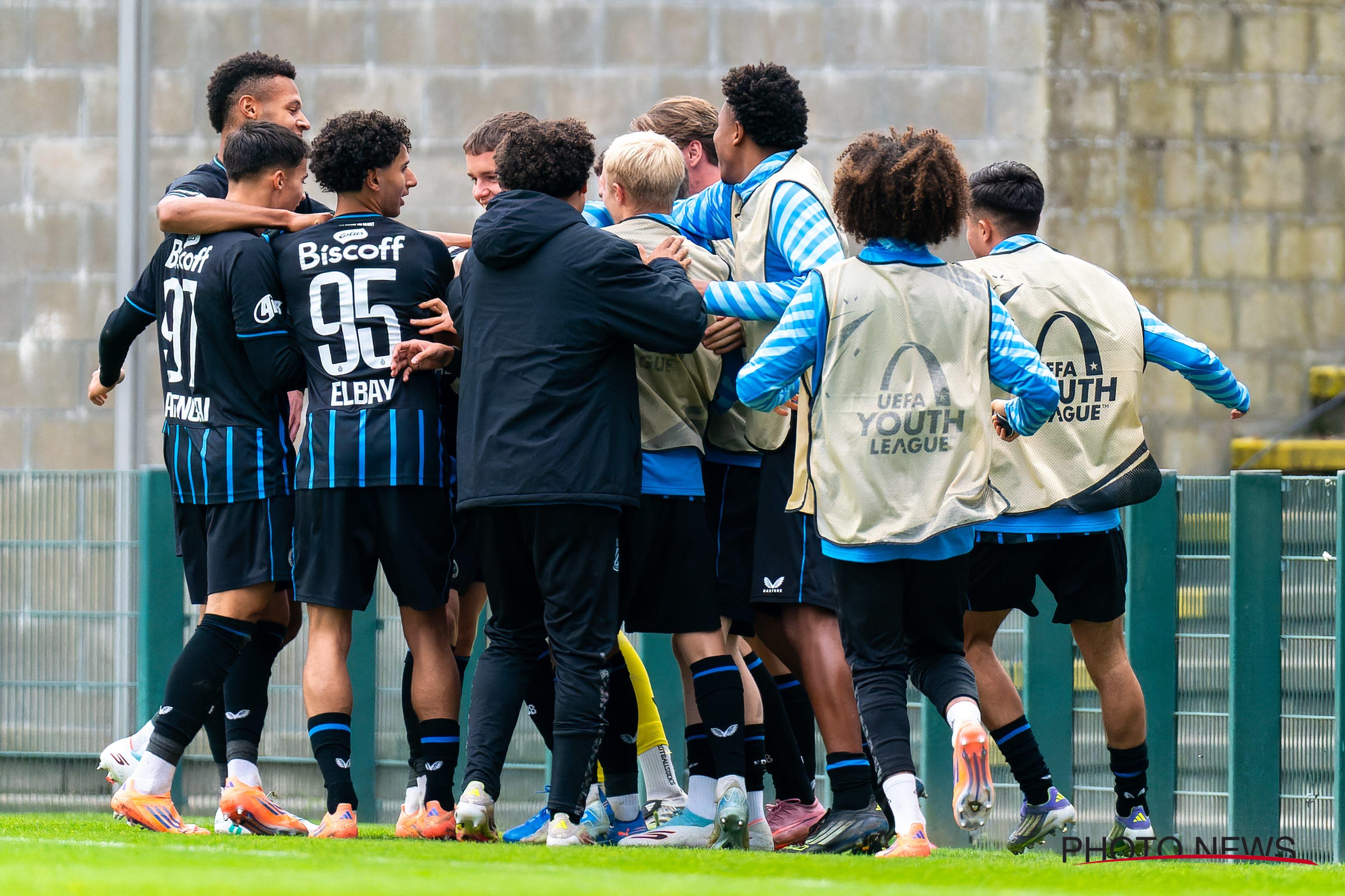 Loting Youth League bekend: Club Brugge U19 naar Frankrijk