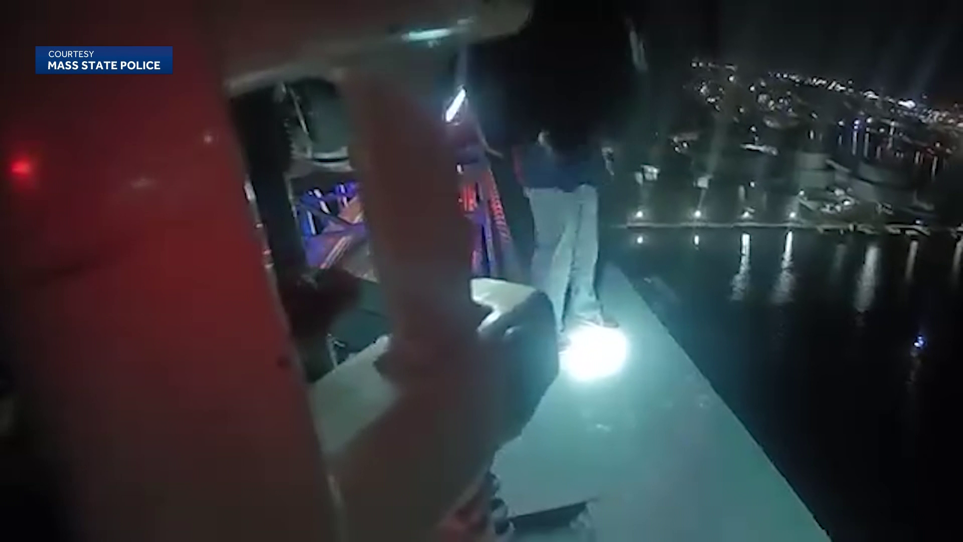 Trooper reflects on rescue of man in crisis on Tobin Bridge