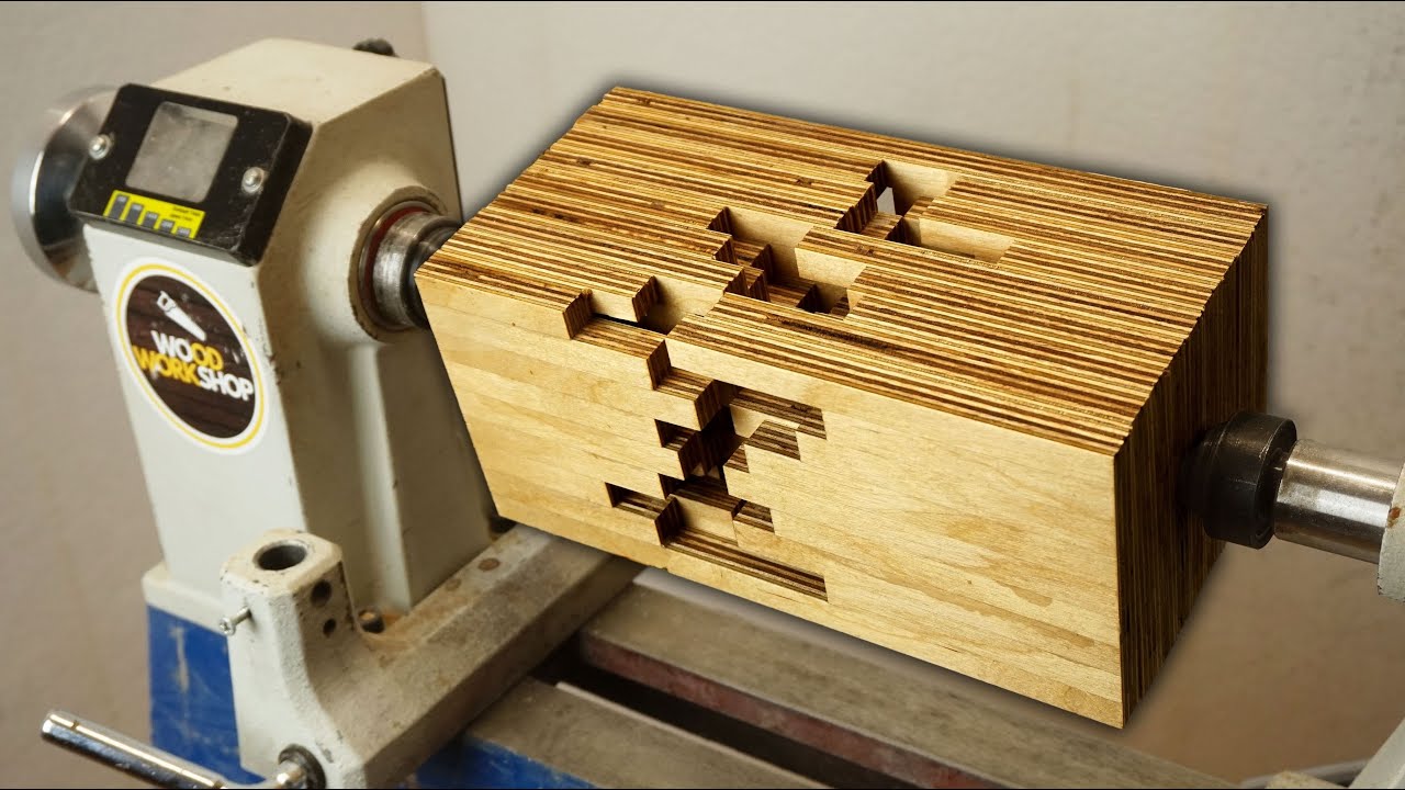 Crafting a Tetris design from plywood