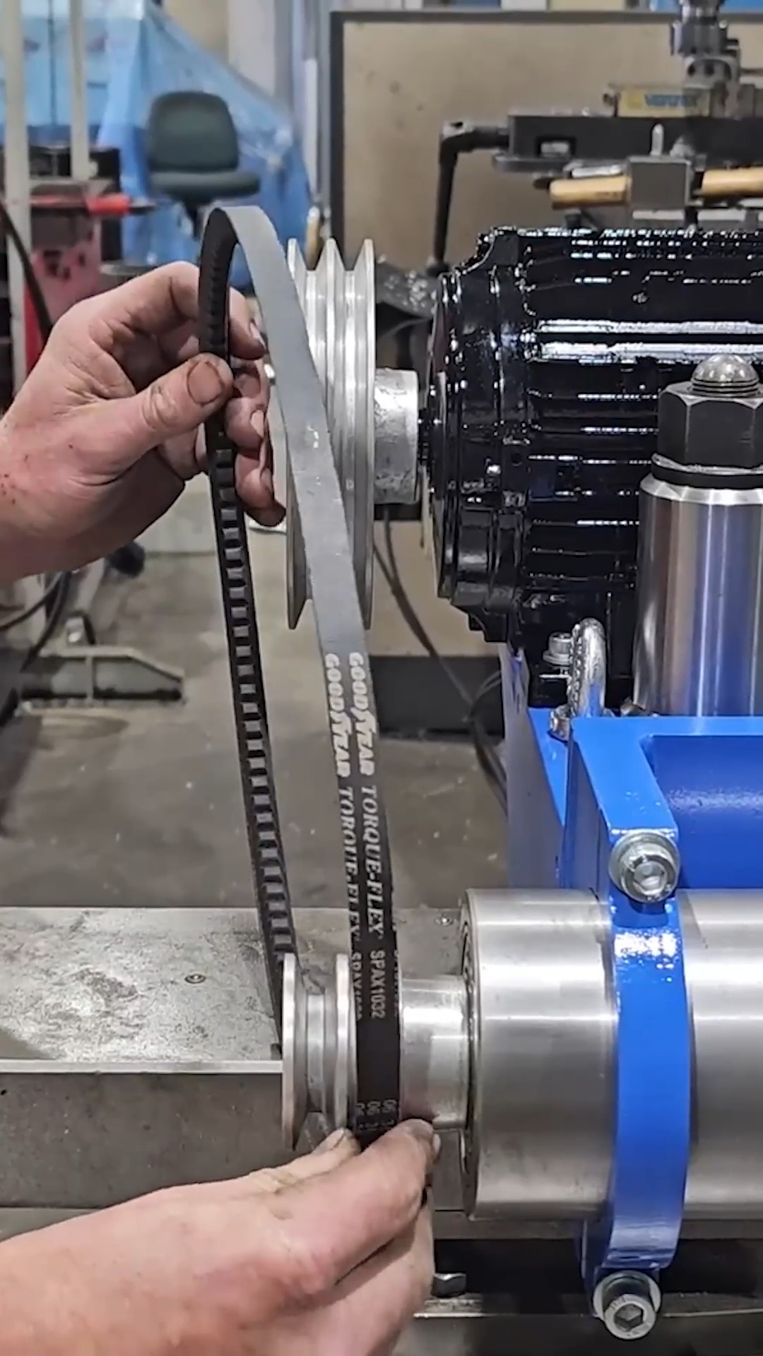The ultimate test of a heavy-duty tool post grinder