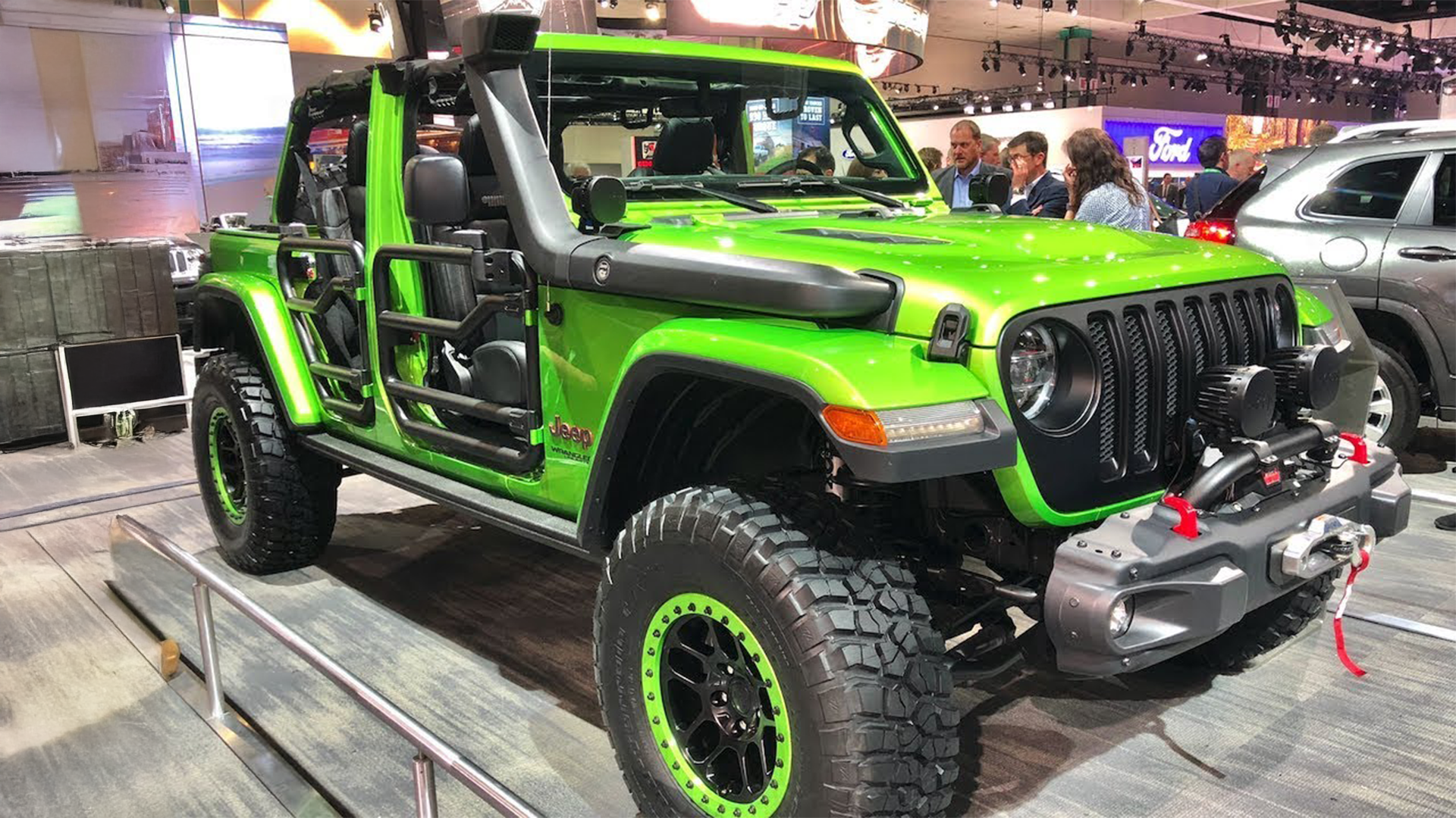 Discover the power of the 2018 Wrangler JL