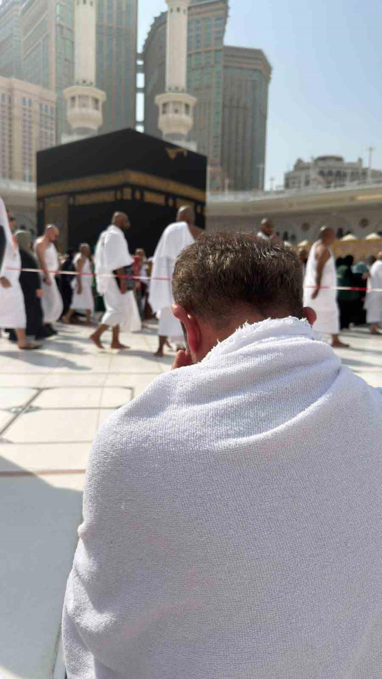 Bolu Belediye Başkanı Özcan, Kabe’den video mesaj paylaştı: "Huzur buldum"