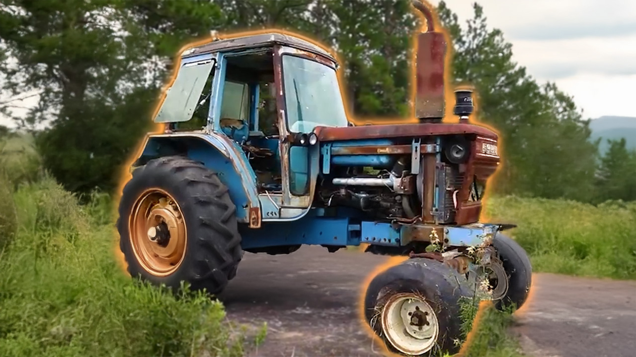 Will this abandoned tractor run again?