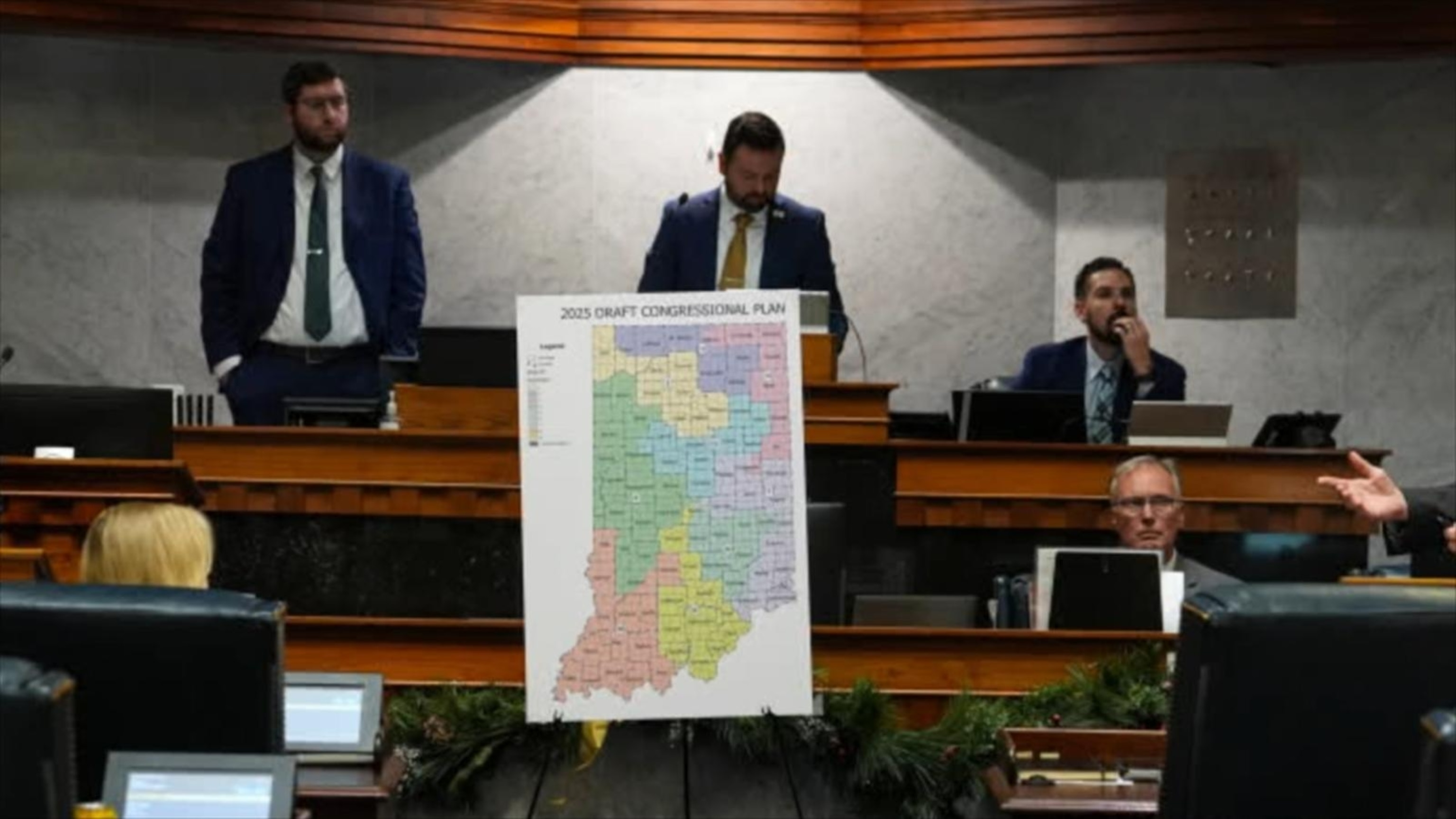 Indiana officials reject congressional redistricting plan despite Trump ...