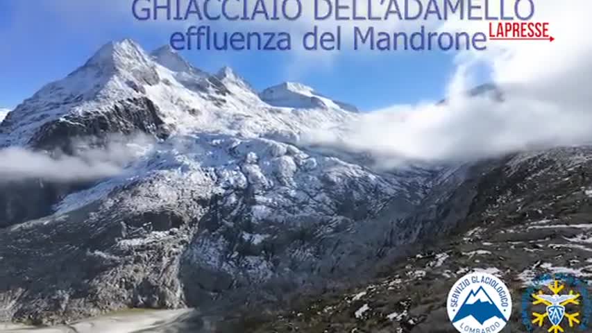 The Adamello Glacier has retreated by 450 meters in six years: the ...