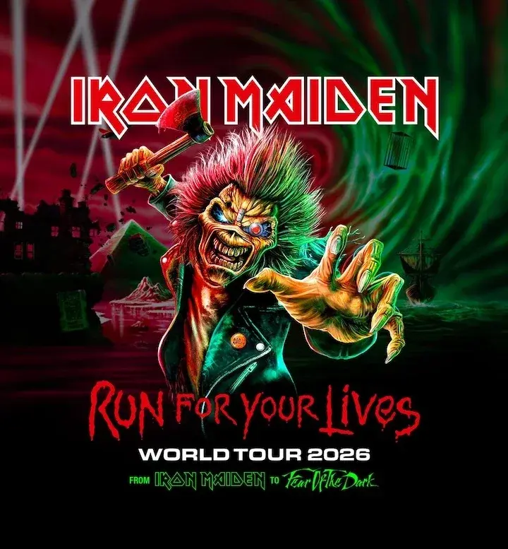 Iron Maiden announces more 2026 'Run for Your Lives' tour dates