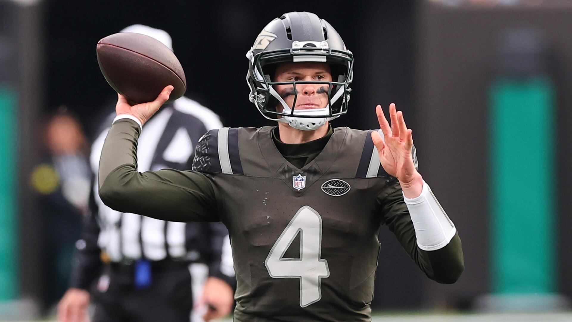 Jets starting rookie Brady Cook at QB vs. Jaguars with Justin Fields ...
