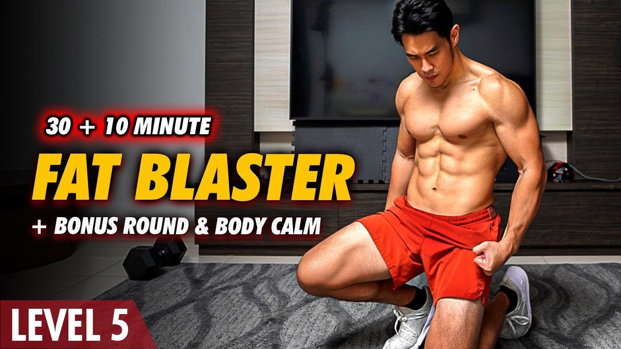 Strong intense burn & stretching: Level 5 workout