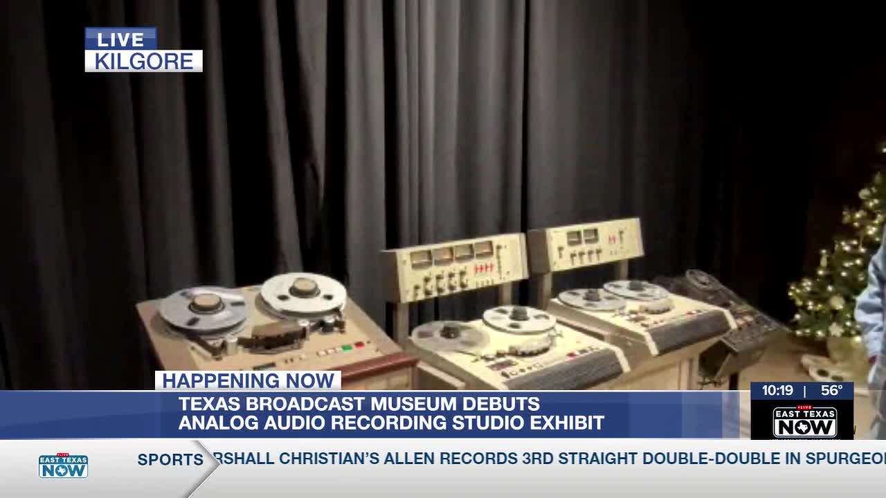 Texas Broadcast Museum debuts analog audio recording studio exhibit