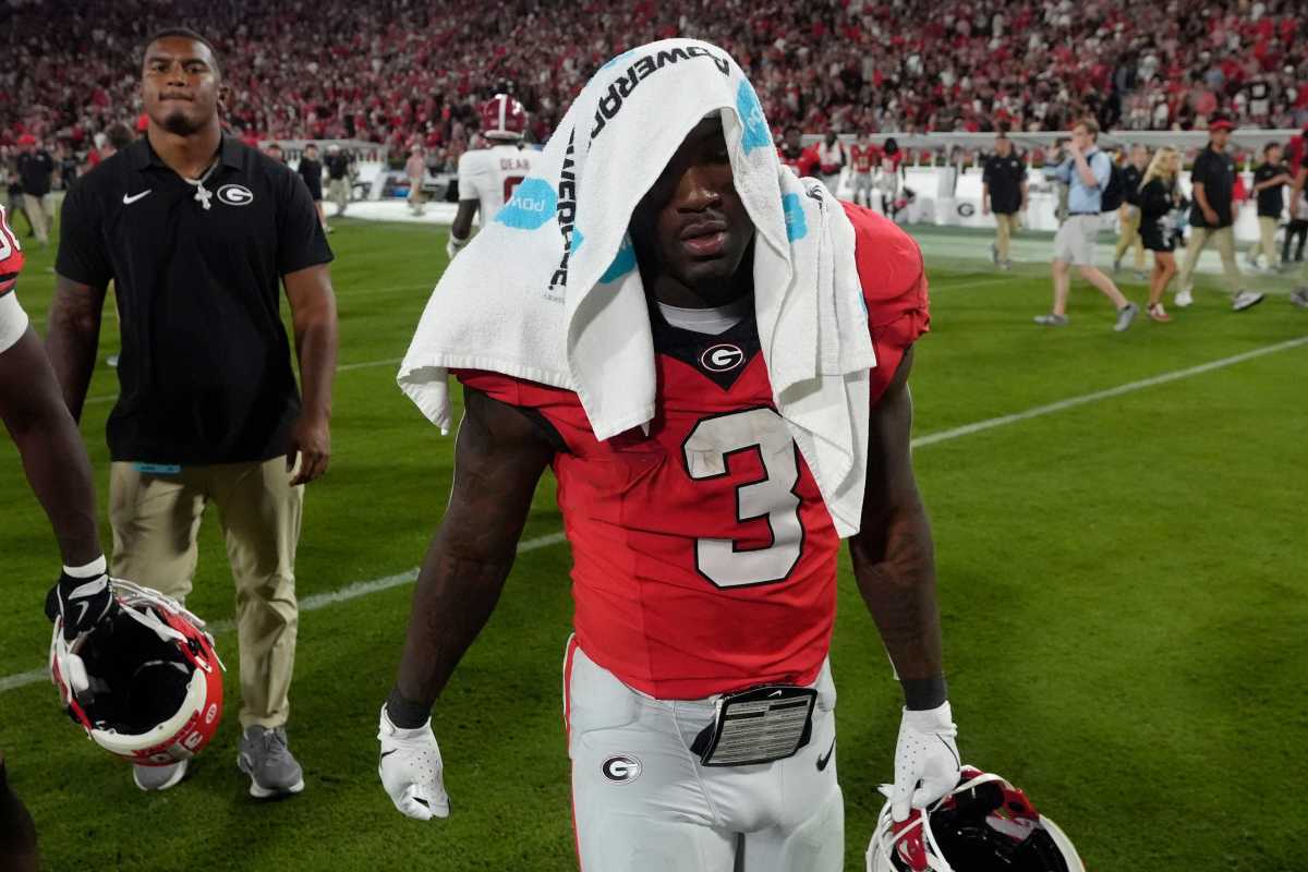 Georgia RB Nate Frazier announces career news before Ole Miss game