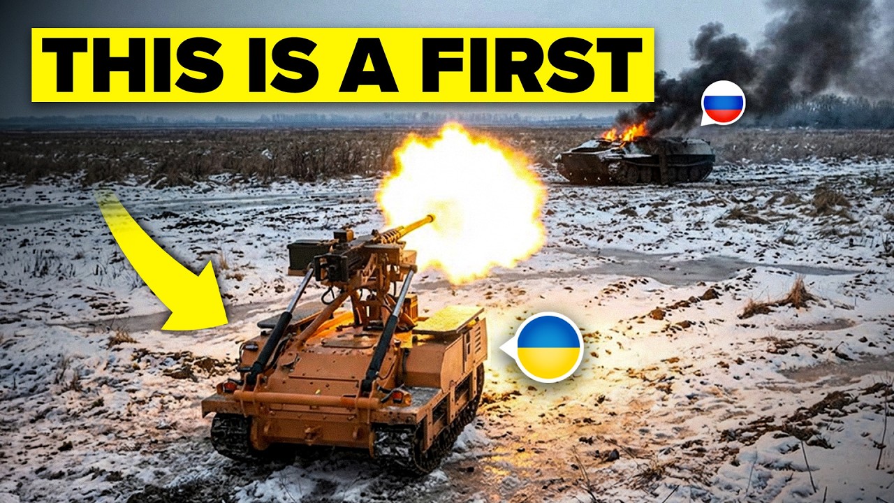Ukraine’s robot army just scored a world-first frontline kill against ...