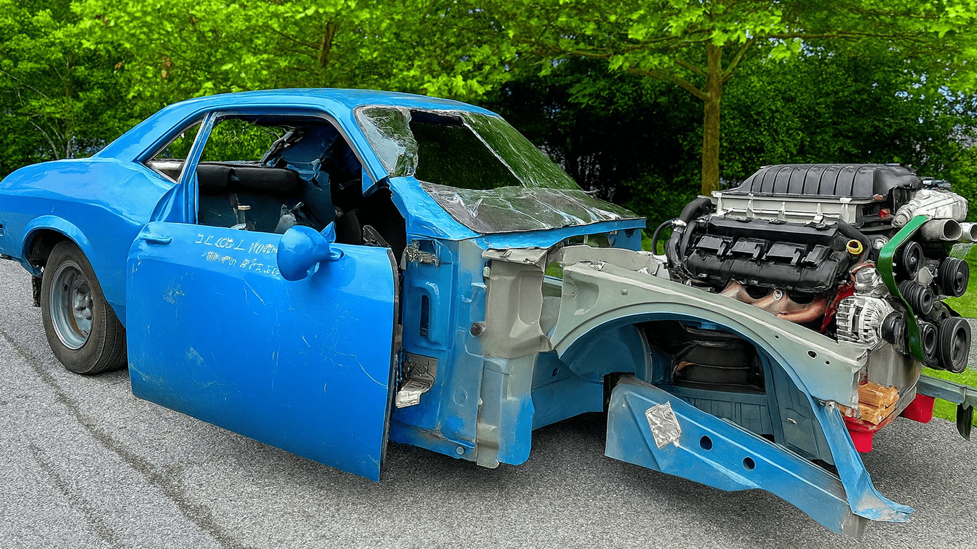 Can this cut-up Dodge Demon 170 be saved?