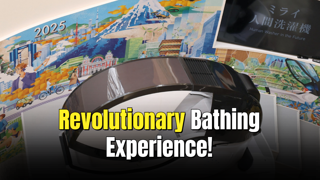 Japanese company builds “human washing machine” that promises to bathe ...