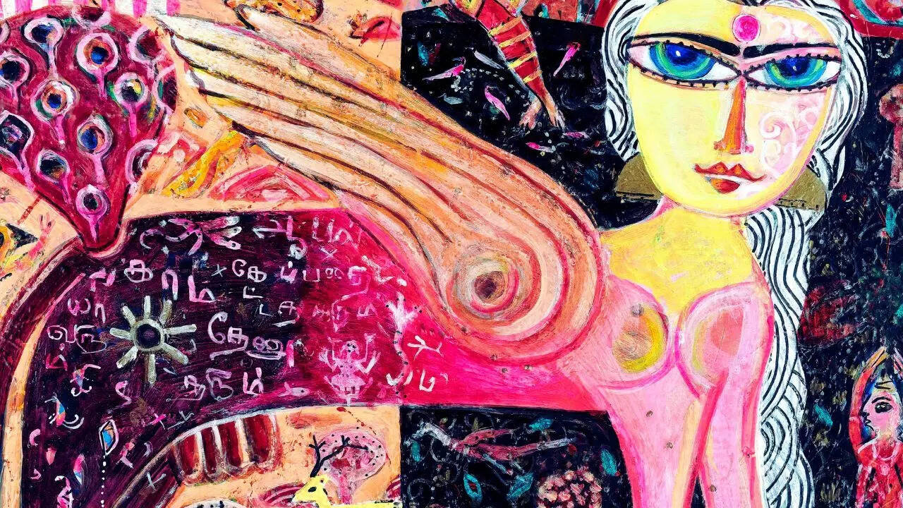 Dual solo exhibition by artists Vrindavan Solanki & K Muralidharan