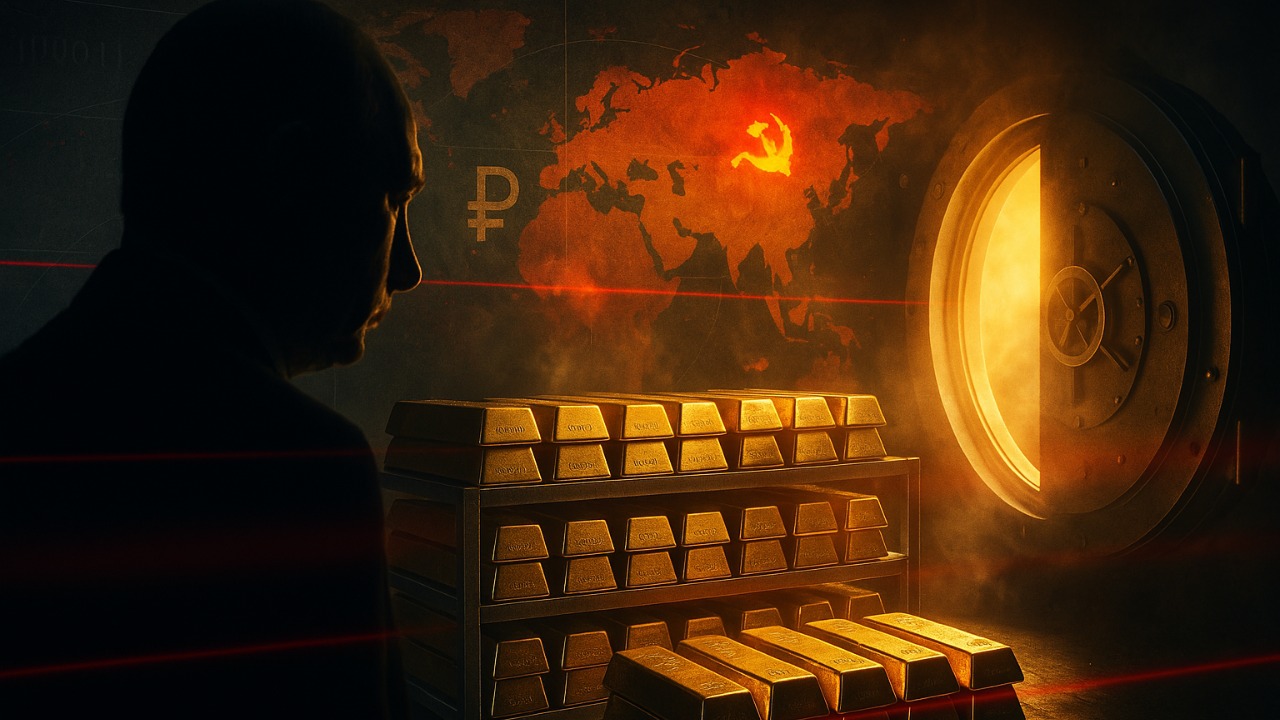 Russia’s gold reserves just hit a shocking record