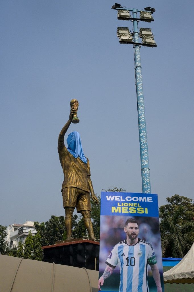 Lionel Messi, asombrado por la locura de India: destapó e inauguró la ...