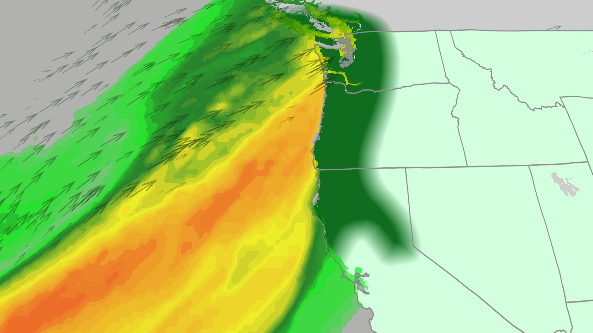 Atmospheric rivers soaking the West Coast this week, including flood-weary Washington state