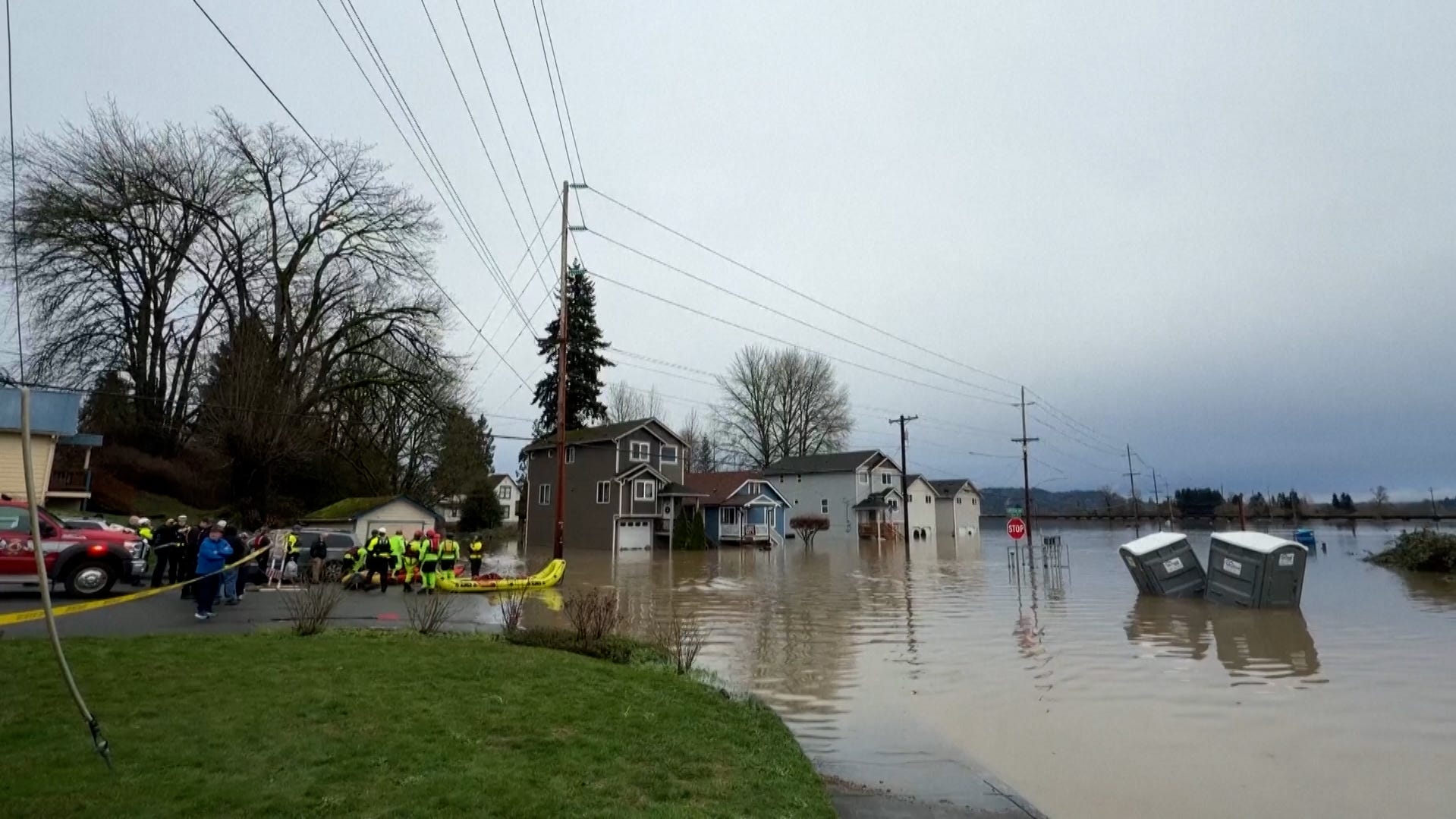 Catastrophic flooding devastates parts of Washington state after heavy rain