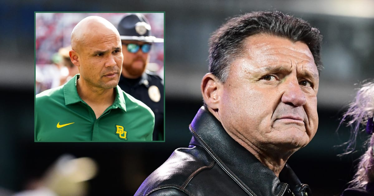 Ed Orgeron evaluates what Dave Aranda must do at Baylor