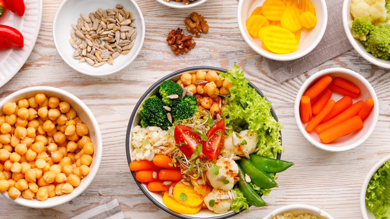 Rainbow plates you can make with simple ingredients