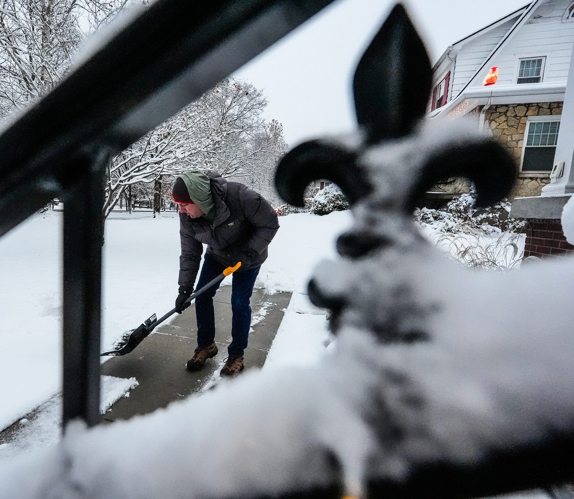 Shoveling snow could increase risk of heart attack. How to do it safely