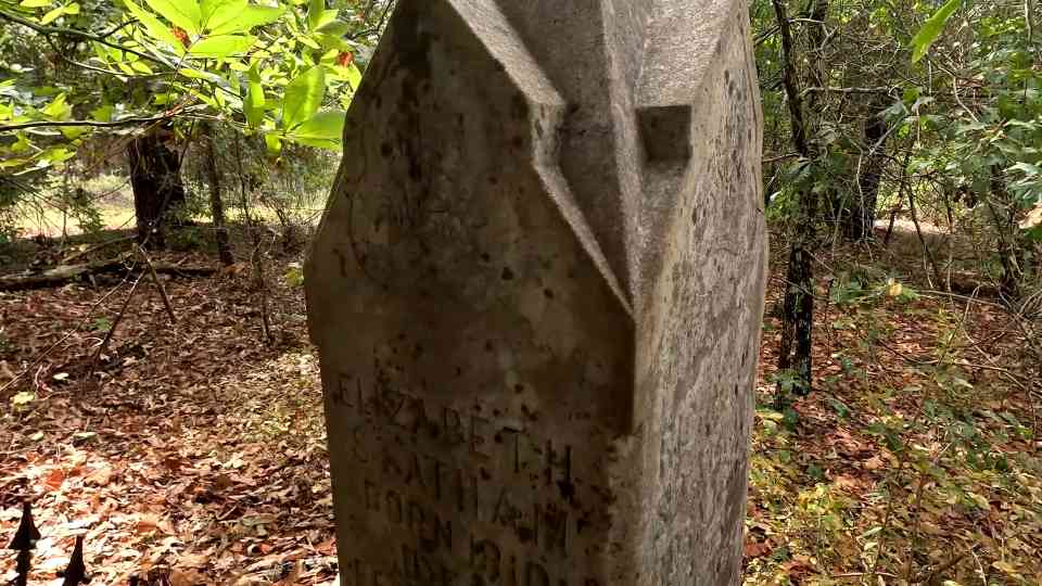 Pre–Civil War cemetery found deep in the Georgia woods