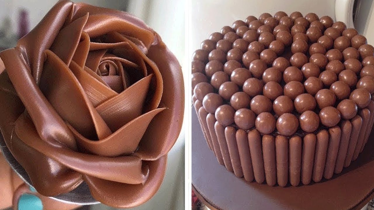 Ever seen chocolate decorations this smooth?